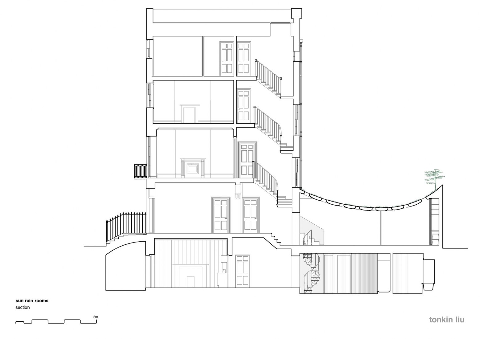 Sun Rain Room by Tonkin Liu Architects. Housing extension thinking ...