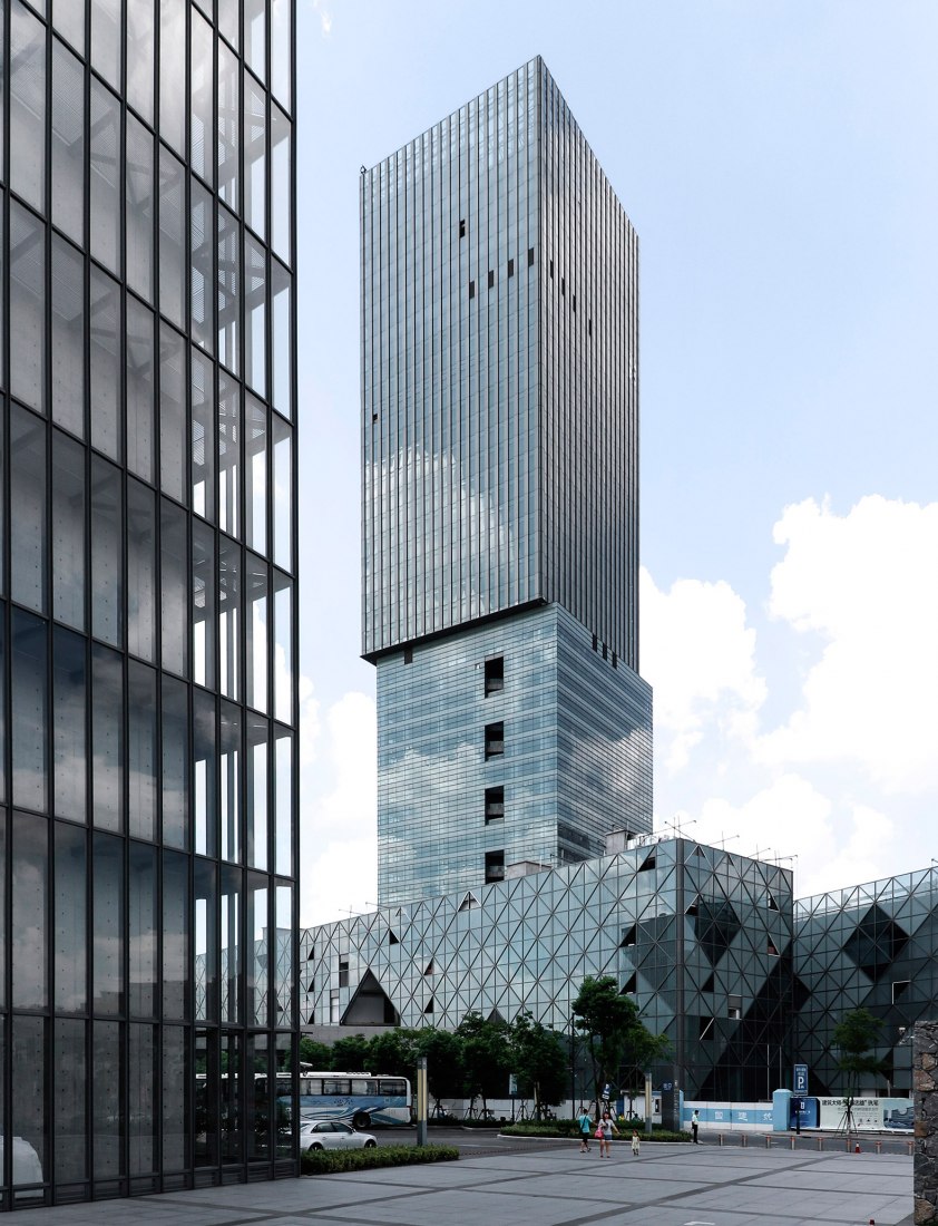 Shanghai Poly Grand Theatre. Tadao Ando's concrete and glass captured ...