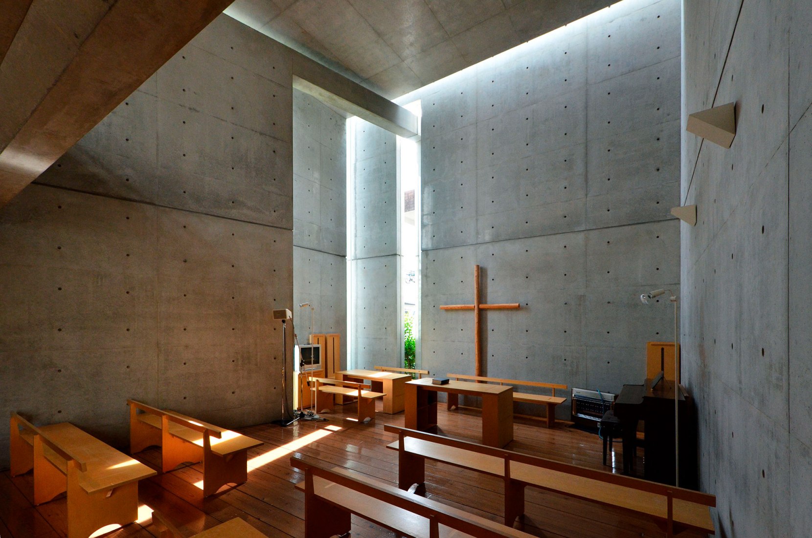 Dando Forma A La Luz Iglesia De La Luz Por Tadao Ando Sobre