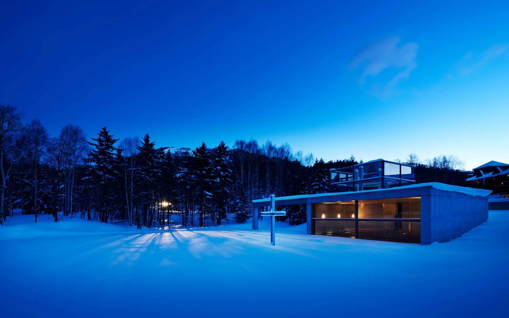 Nature as image of the transcendent. Church on the Water by Tadao Ando ...