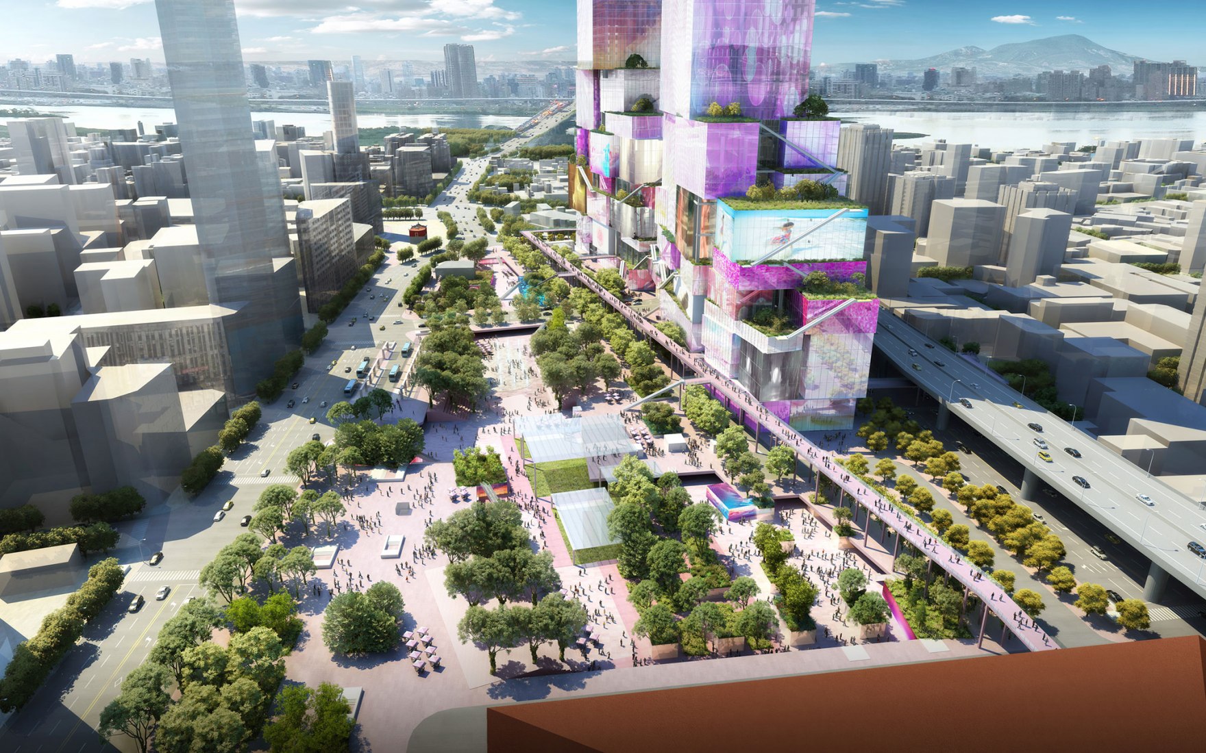 Intensify the City. Taipei Twin Towers by MVRDV | The Strength of ...