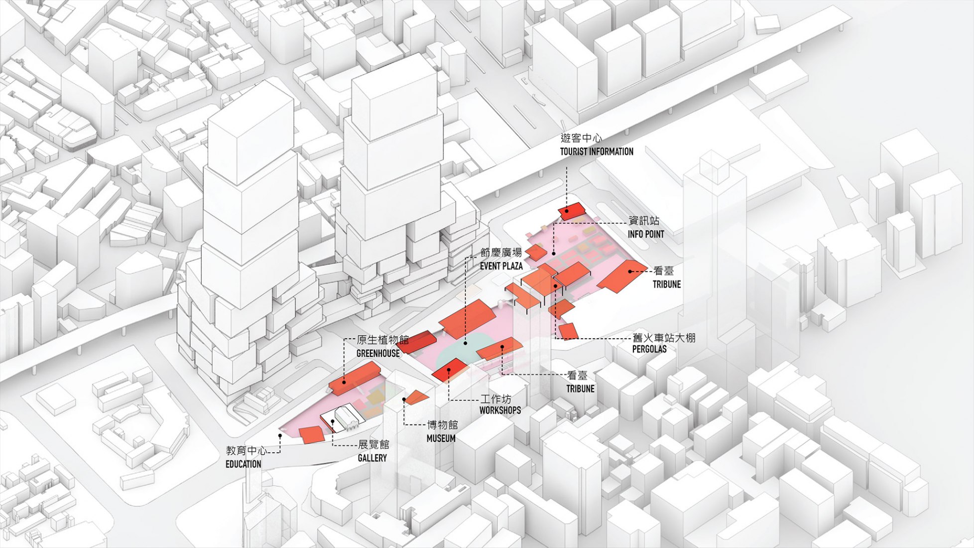 Intensify the City. Taipei Twin Towers by MVRDV | The Strength of ...