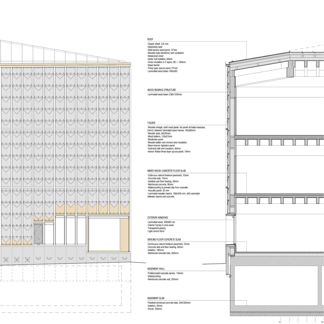 Playing around the central pillar. School in Orsonnens by TED'A ...