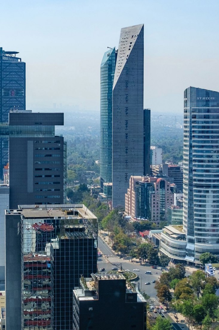 Torre Reforma by LBR A Architects. The tallest skyscraper in Mexico is ...