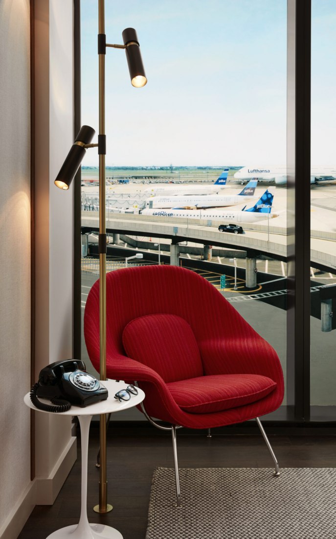 El nuevo hotel TWA en el aeropuerto JFK, un viaje en el tiempo a 1962 ...