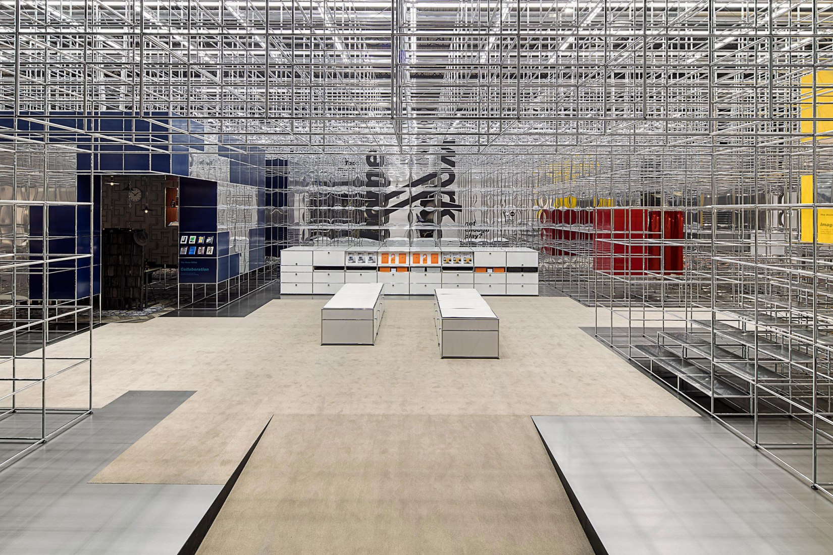 UNStudio develops the USM stand for the Salone del Movile | The ...