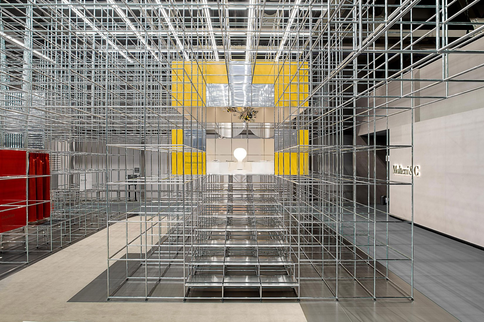 UNStudio develops the USM stand for the Salone del Movile | The ...