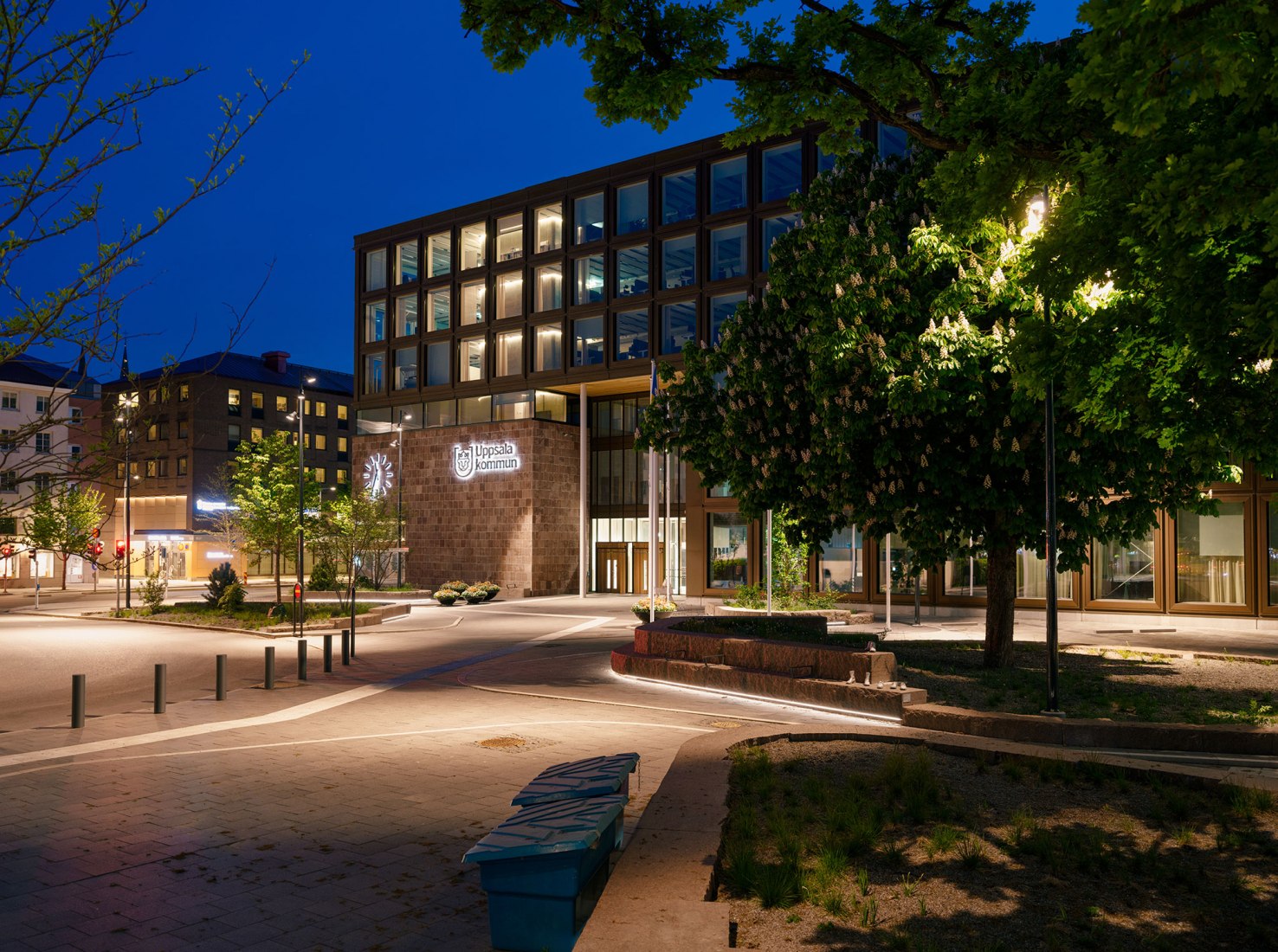 The renovation of an unfinished building. Uppsala Town Hall by Henning ...