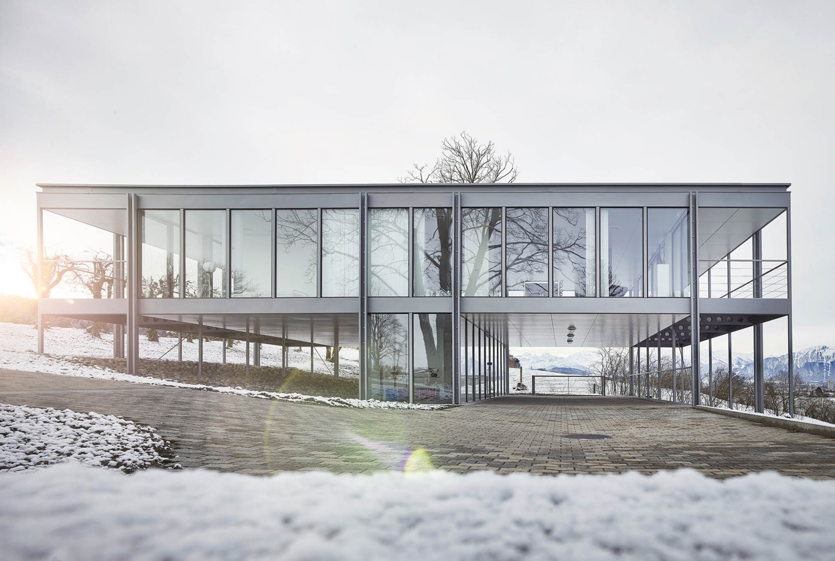 Spectacular renovation. Buchli house by Fritz Haller | The Strength of ...
