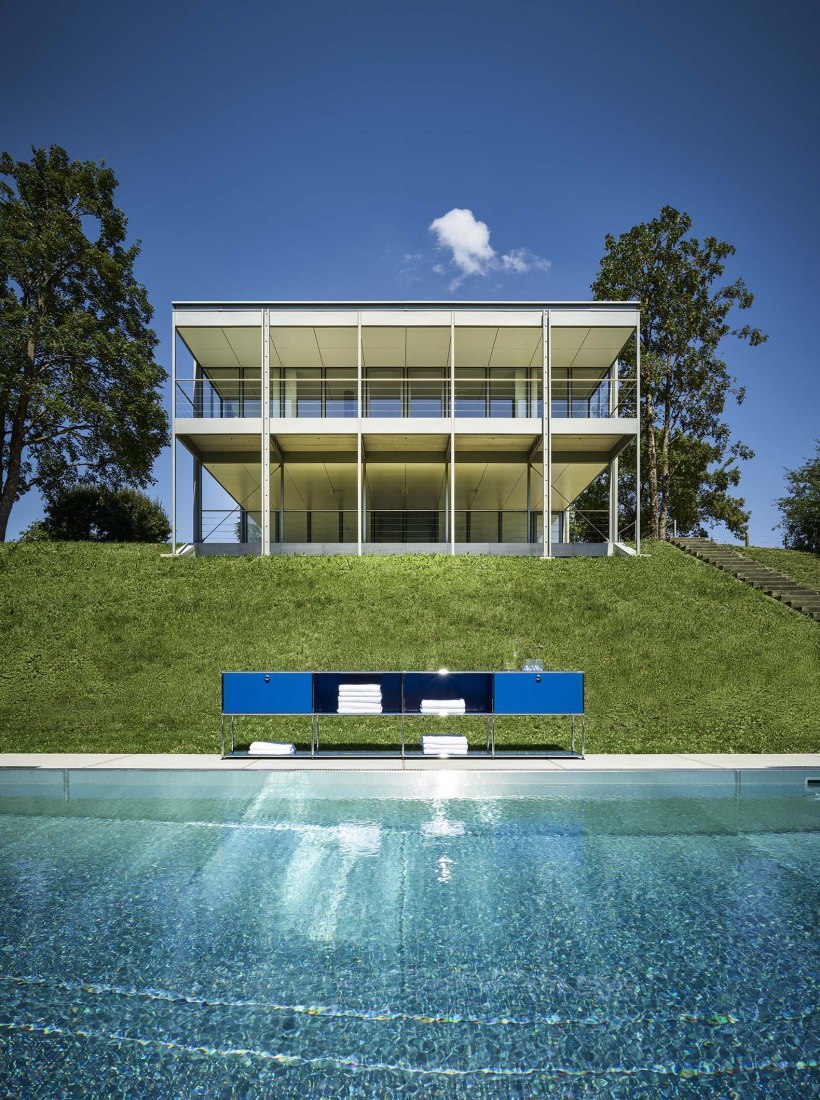 Spectacular renovation. Buchli house by Fritz Haller | The Strength of ...