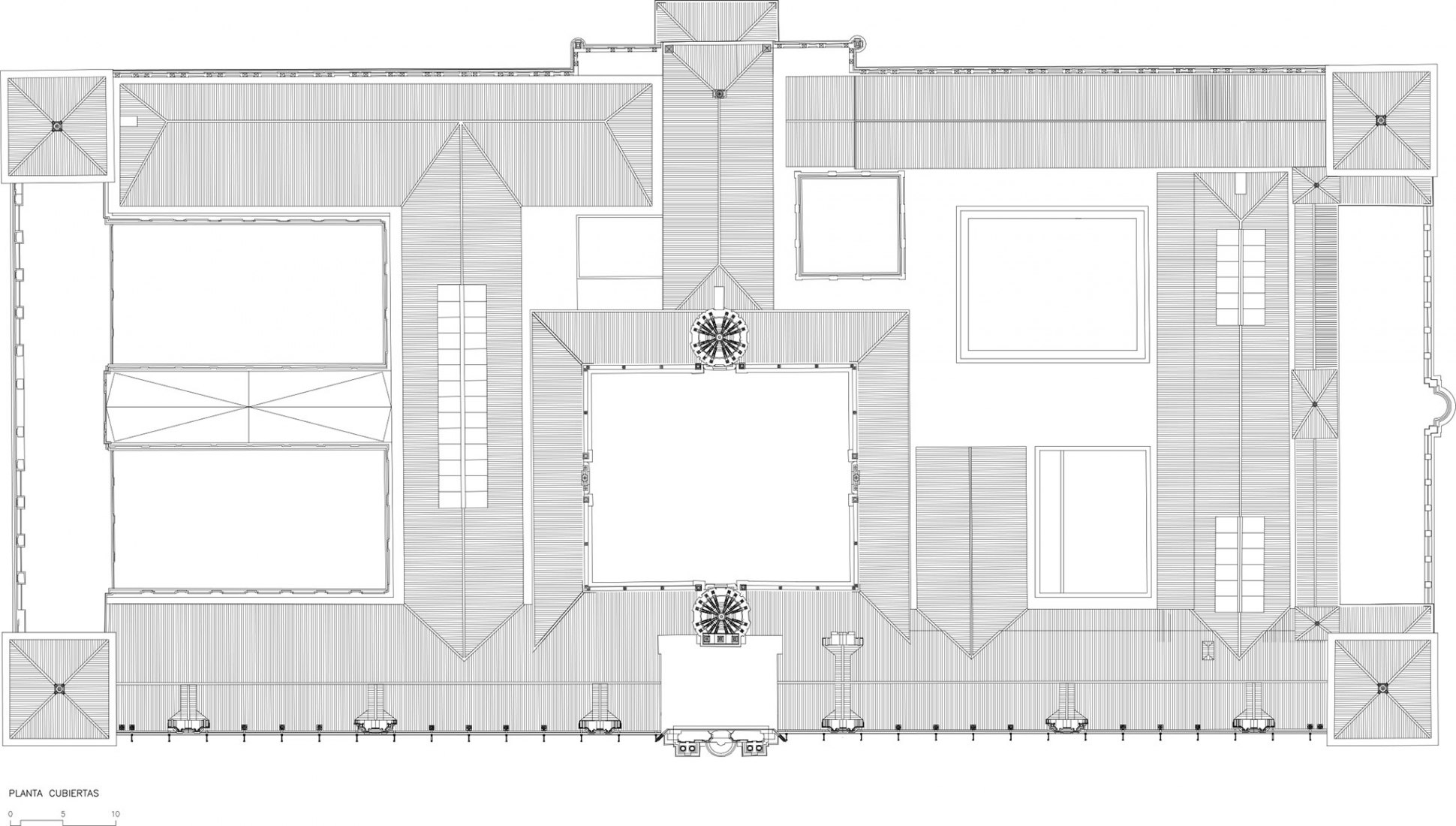 Construir sobre el pasado para edificar el presente. Palacio de San Telmo por Vázquez Consuegra ...