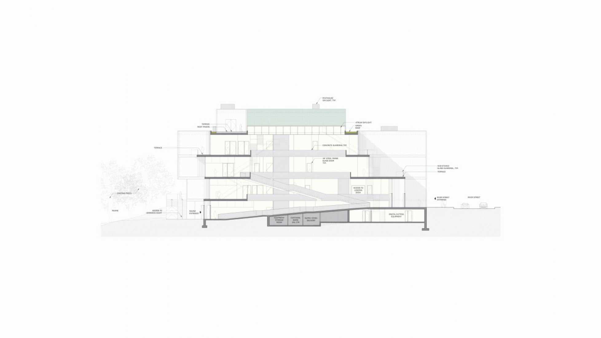Visual Arts Building por Steven Holl | Sobre Arquitectura y más | Desde ...