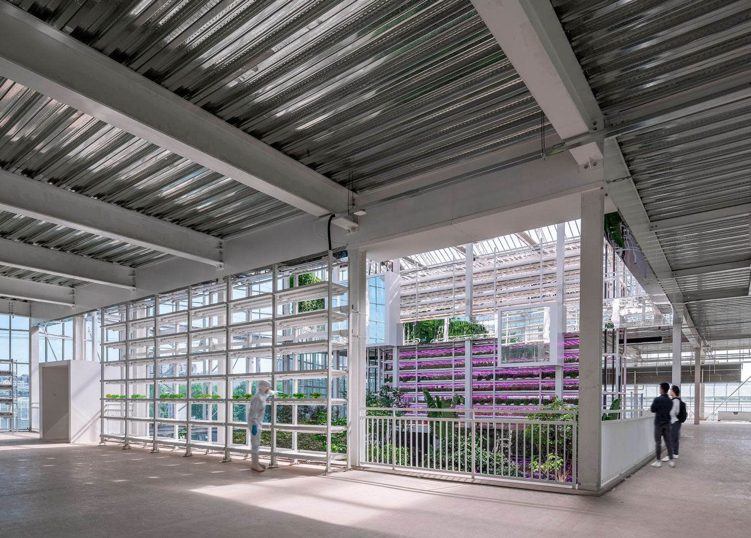 First vertical production center in China. Vertical Farm Beijing by van ...