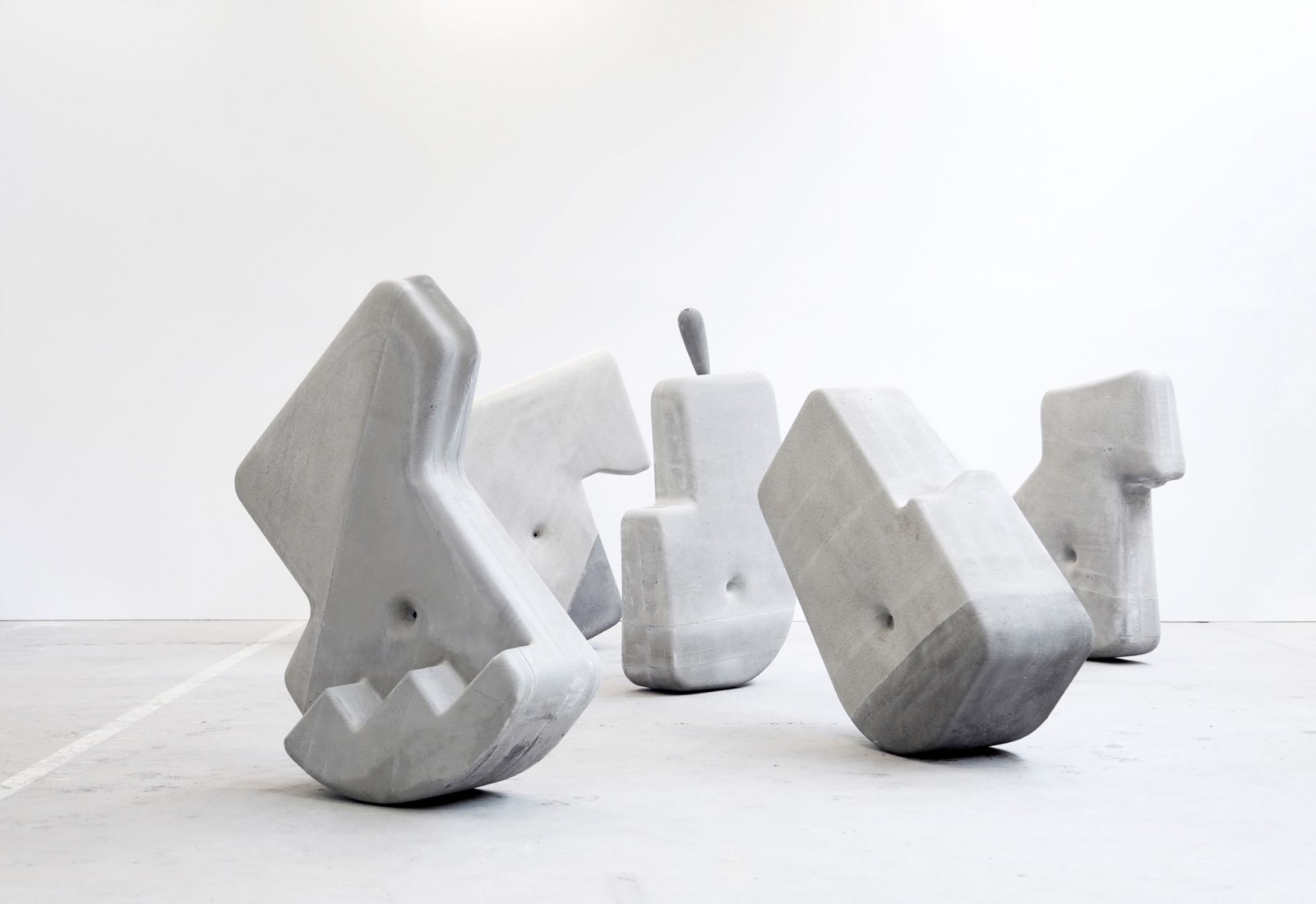 Janus and Walking Assembly. Megalithic Concrete Stones to play, and to ...