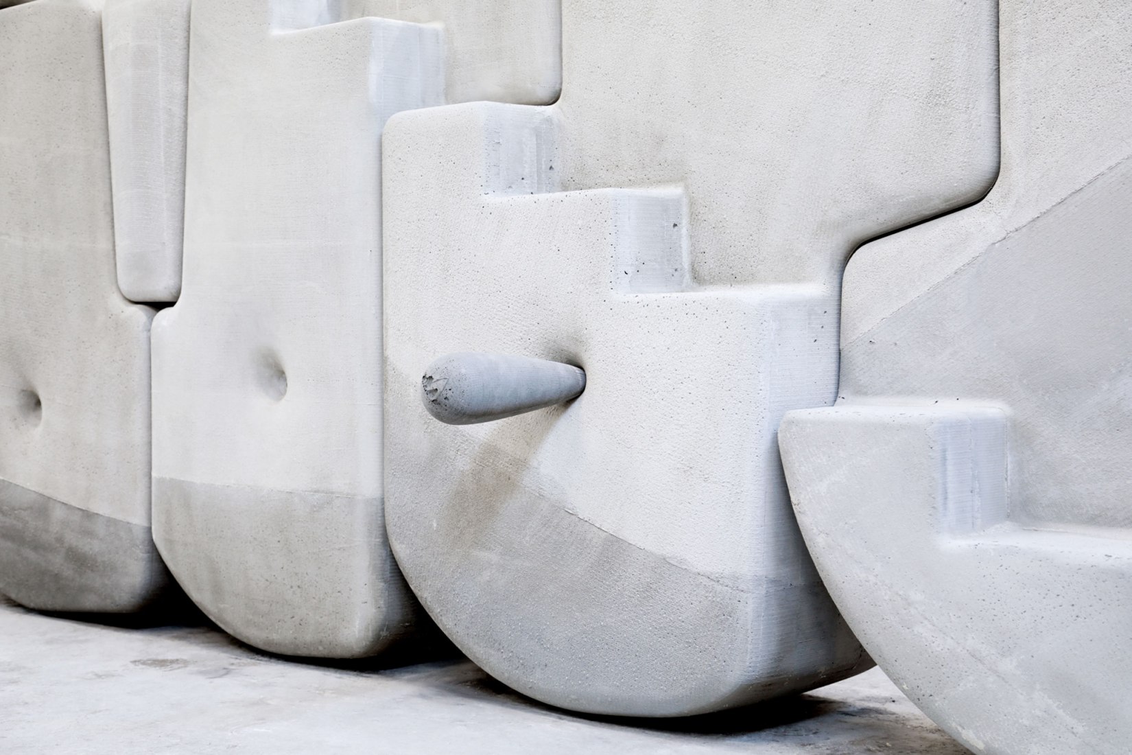 Janus and Walking Assembly. Megalithic Concrete Stones to play, and to ...