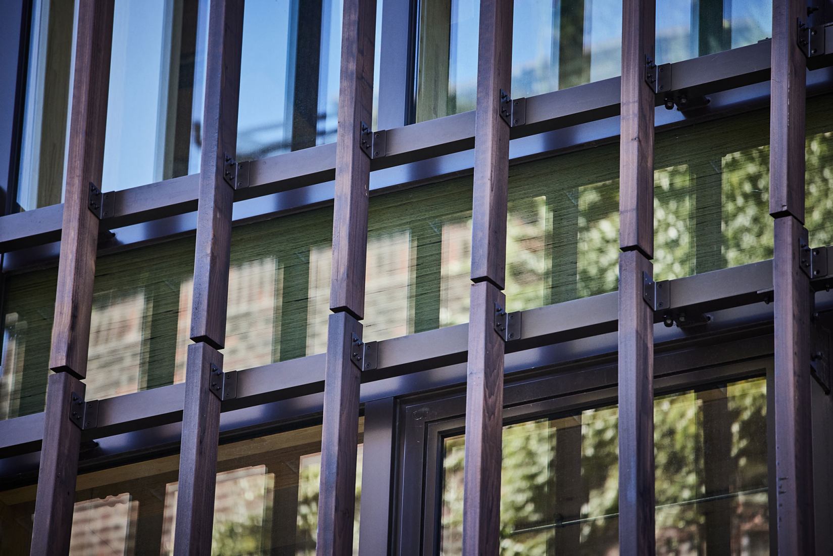 Explore wood's potential. The Black & White Building by Waugh ...