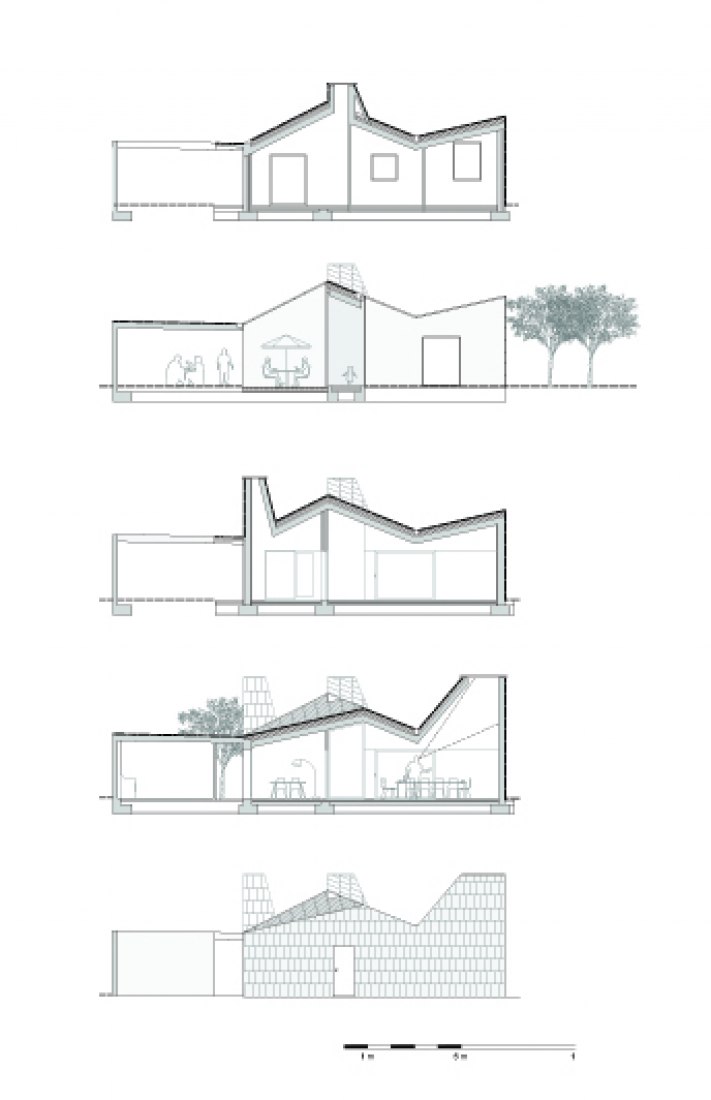 Wiggly House by ifdesign. A single family home open to light | The ...