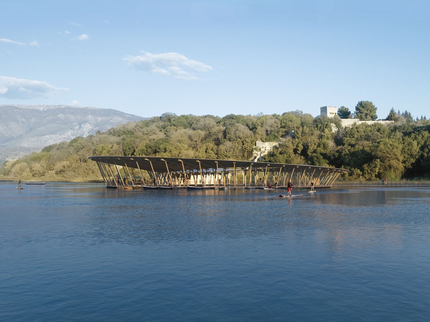 Kengo Kuma & Associates wins Butrint National Park Visitor Center ...