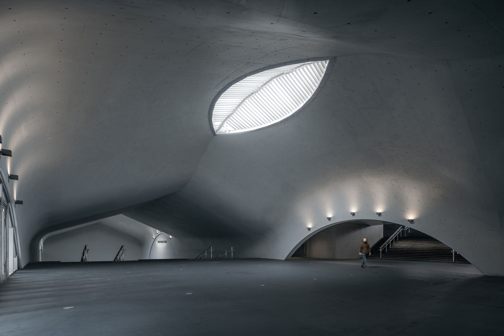 Under your feet an underground art space. Deep Time Palace museum by ...