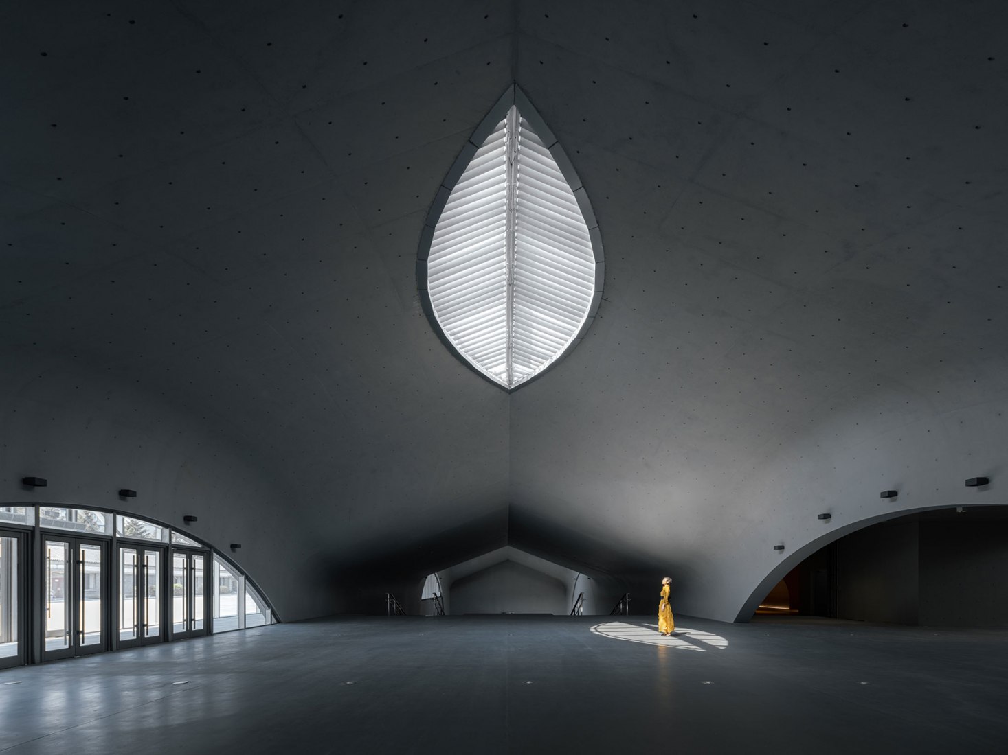 Under your feet an underground art space. Deep Time Palace museum by ...