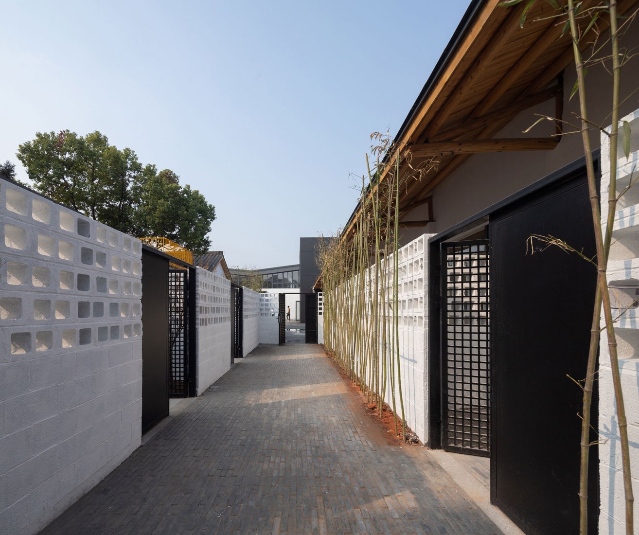 A unit of fragmented spaces. Future Rural Life Center by y.ad studio ...