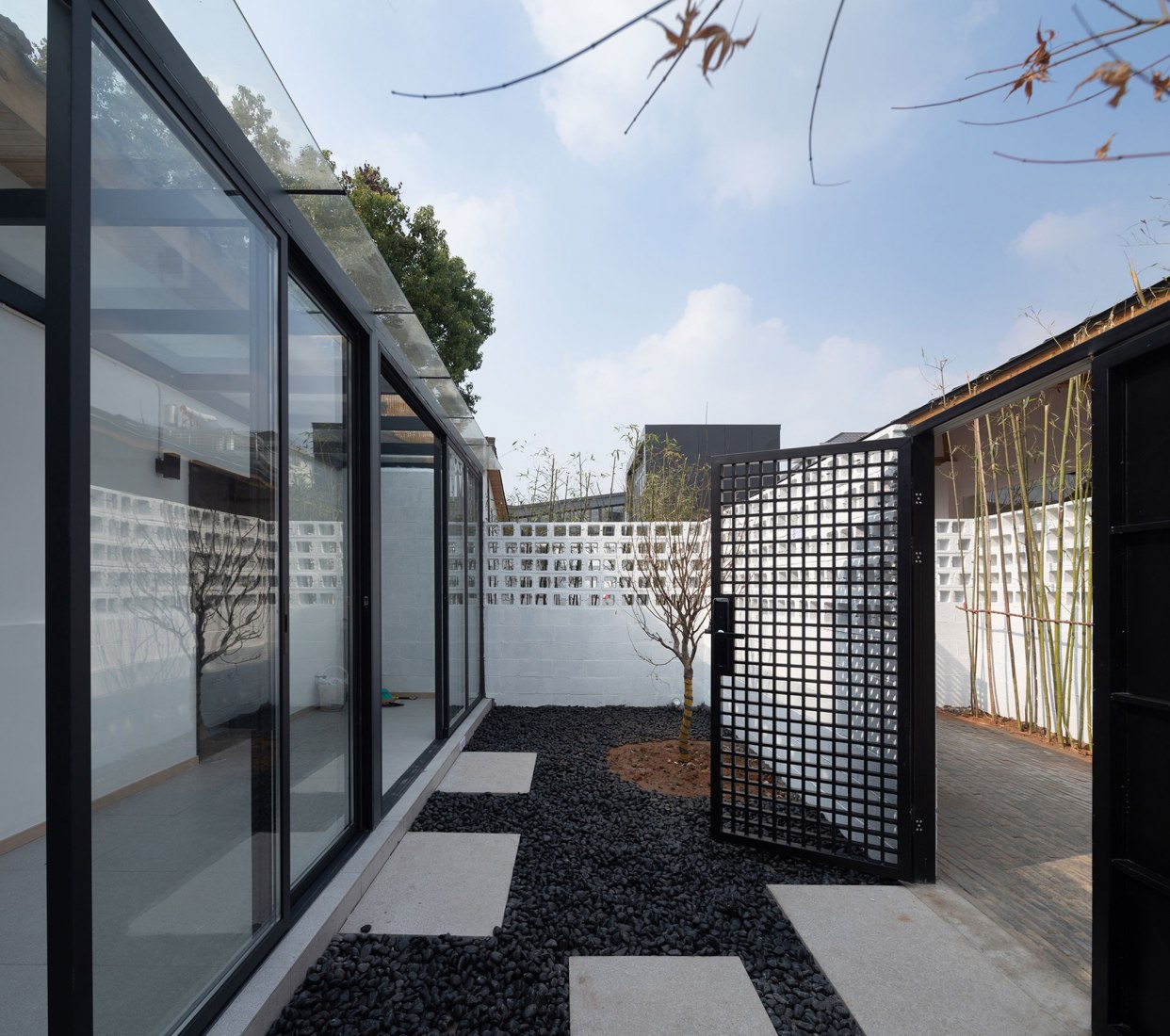 A unit of fragmented spaces. Future Rural Life Center by y.ad studio ...