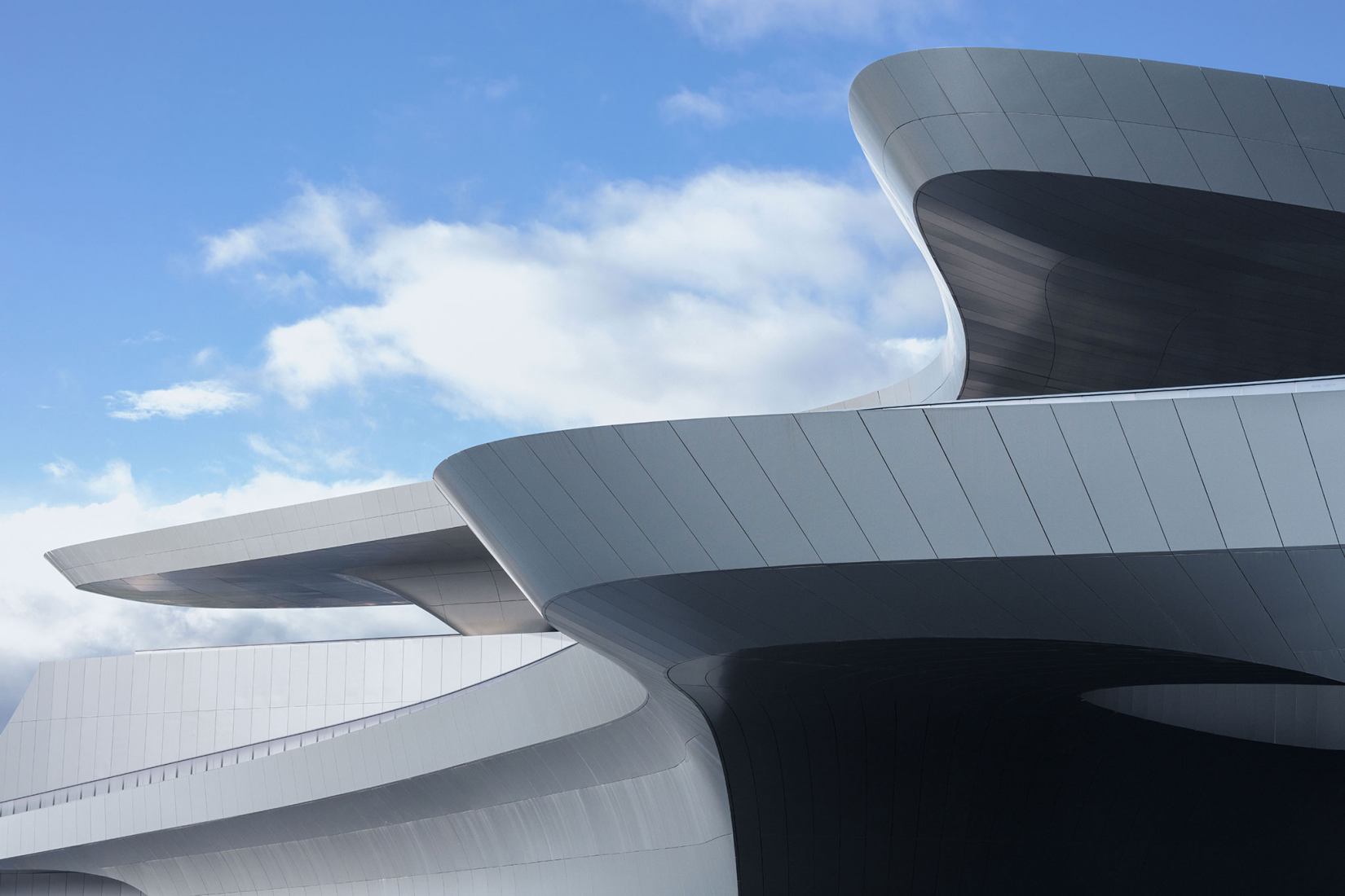 Opening of Zaha Hadid Architects's Chengdu Science Fiction Museum | The ...