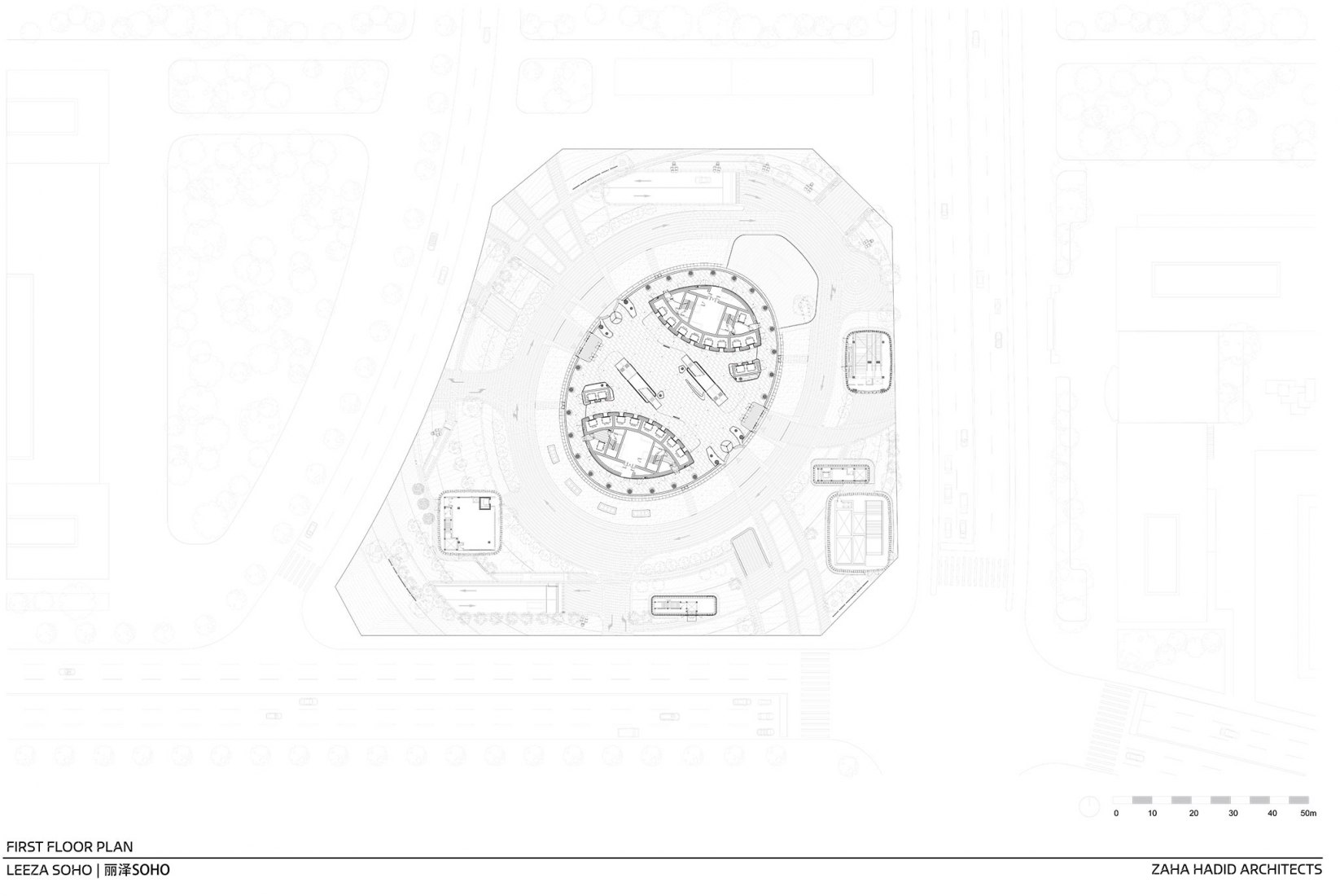 Opened Leeza SOHO tower by Zaha Hadid Architects. The World's Tallest ...