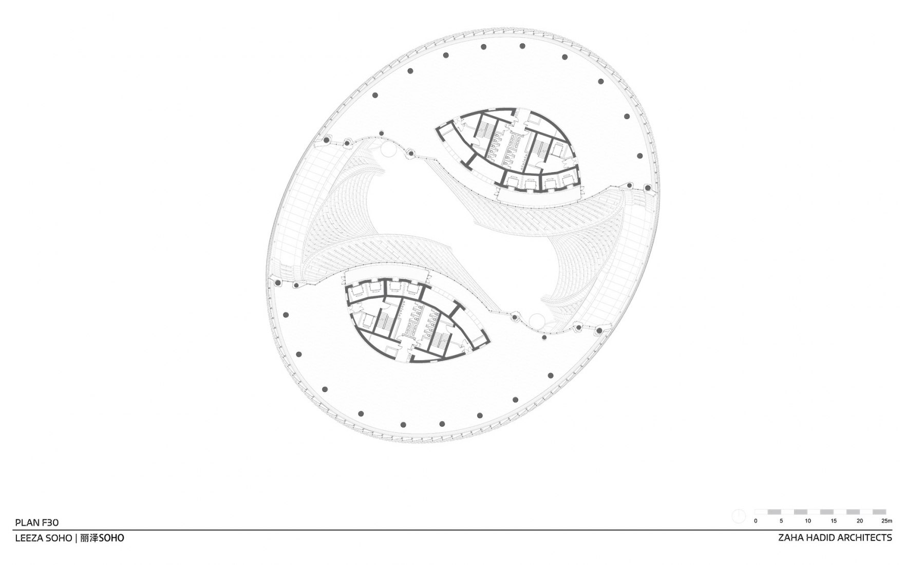 Opened Leeza SOHO tower by Zaha Hadid Architects. The World's Tallest ...