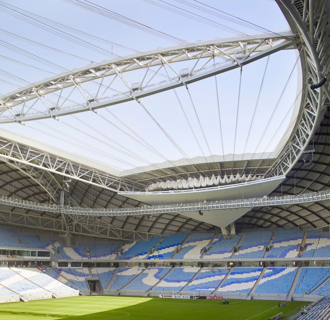 Inaugurated the Al Janoub Stadium by Zaha Hadid Architects | The ...