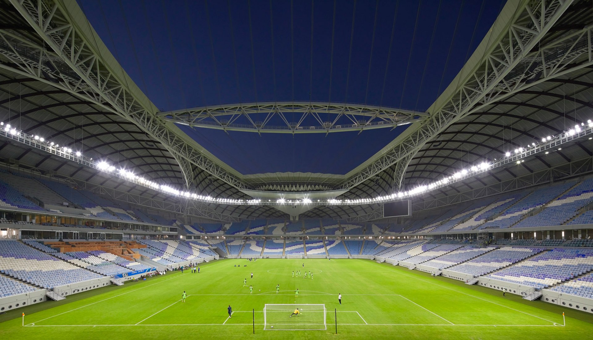 Inaugurated the Al Janoub Stadium by Zaha Hadid Architects | The ...
