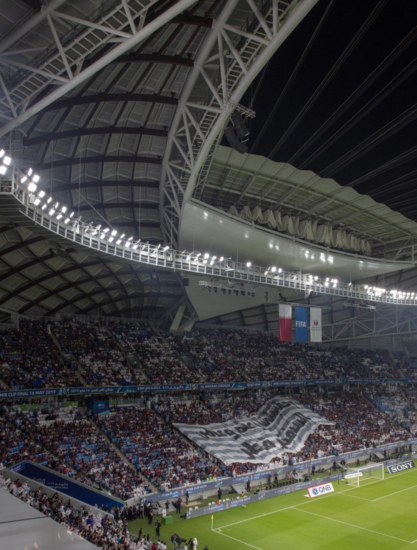 Inaugurado el estadio Al Janoub diseñado por Zaha Hadid Architects ...
