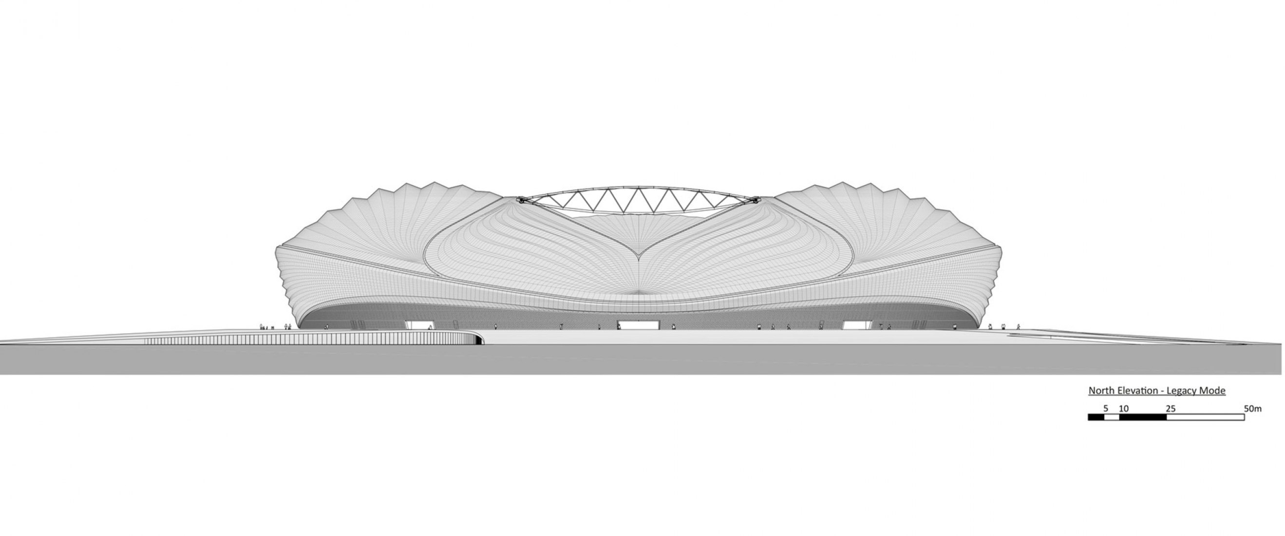 Inaugurated the Al Janoub Stadium by Zaha Hadid Architects | The ...