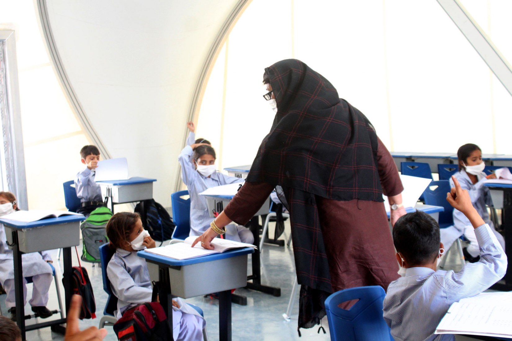 27 tents to support displaced communities. EAA Foundation Tents by Zaha ...