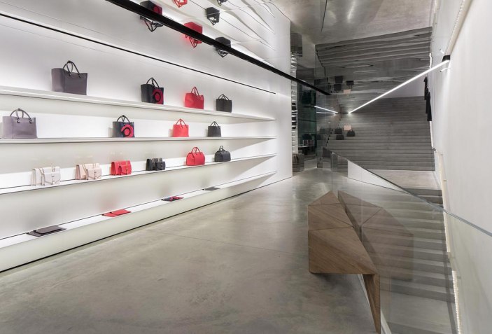 Victoria Beckham flagship store by Farshid Moussavi | The Strength of ...
