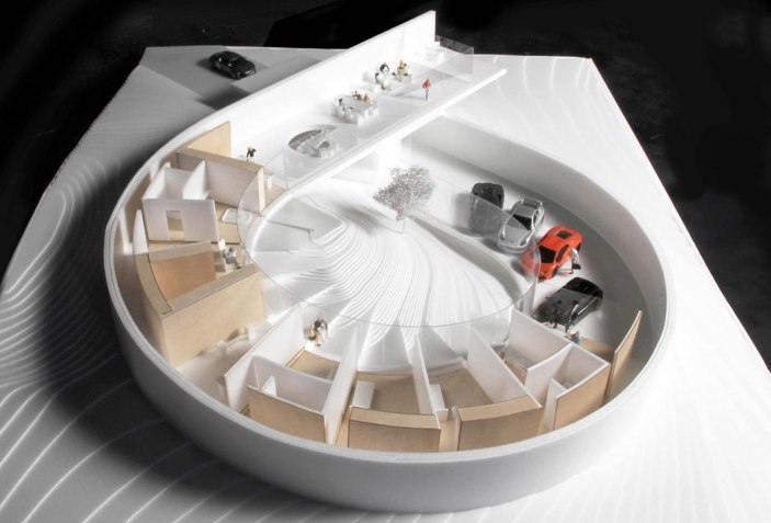 Villa Gug by BIG. House for Car Collector | The Strength of ...