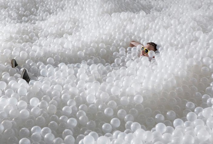 The beach in National Building Museum, by Snarkitecture | The Strength ...