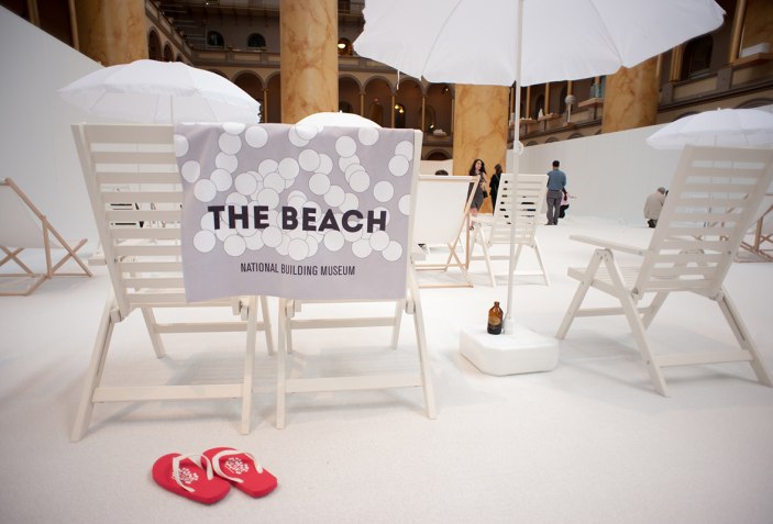 The beach in National Building Museum, by Snarkitecture | The Strength ...