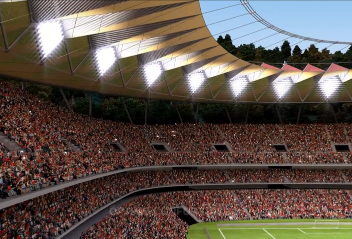 Football Stadium in Caracas, Venezuela | The Strength of Architecture ...