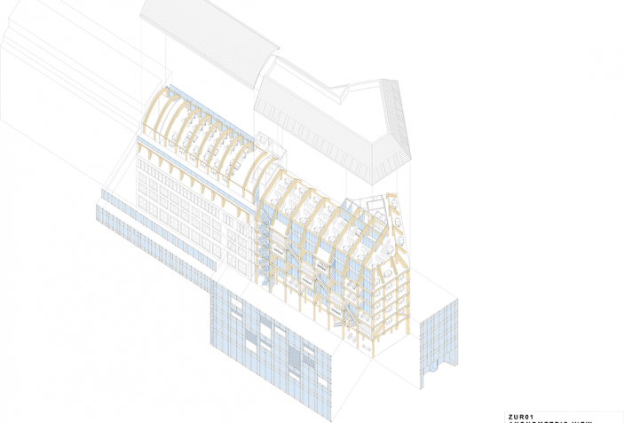 Nuevo edificio de Tamedia, por Shigeru Ban | Sobre Arquitectura y más ...