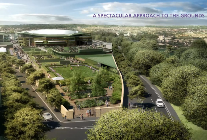 New Wimbledon Master Plan | The Strength of Architecture | From 1998