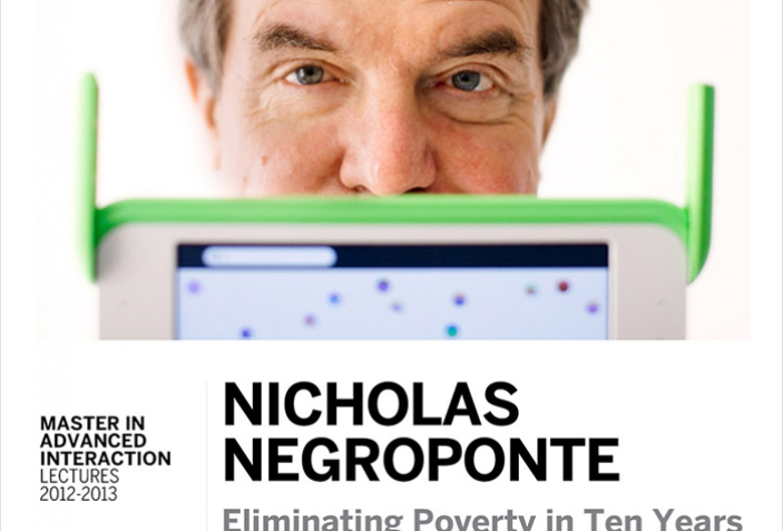 Nicholas Negroponte at Barcelona. “Eliminating Poverty in Ten Years ...