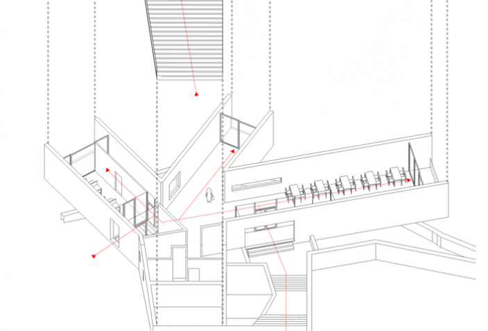 Viewing Pavilion on Hill. Trace Architecture Office | The Strength of ...
