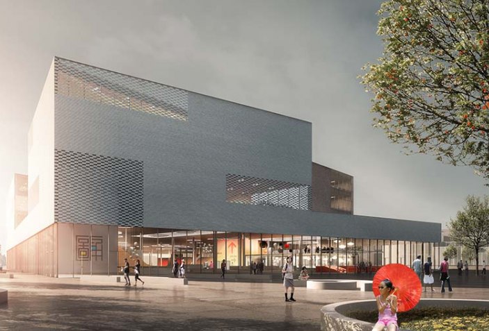Ningbo New Central Library by schmidt hammer lassen | The Strength of ...