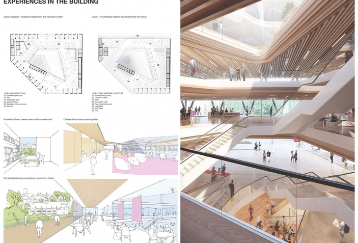Propuestas finalistas para el concurso de The Paul Marshall Building ...