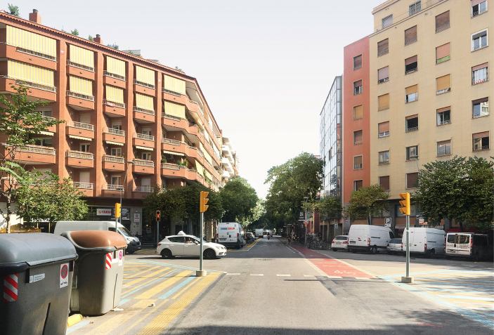 Naturalized space. Rocafort Square-Garden by 08014 Arquitectura | The ...