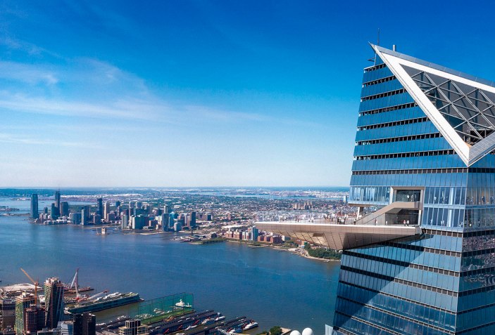 Edge observation deck opens today in 30 Hudson Yards by KPF | The ...