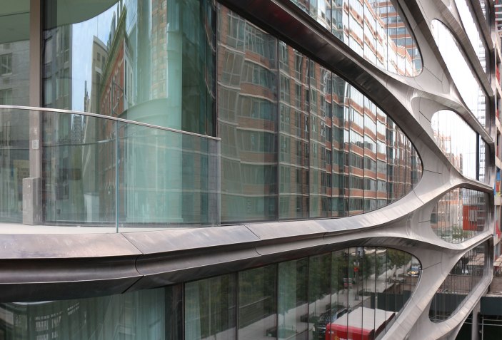 Terminado, Edificio 520 West 28th de Zaha Hadid Architects en Chelsea ...