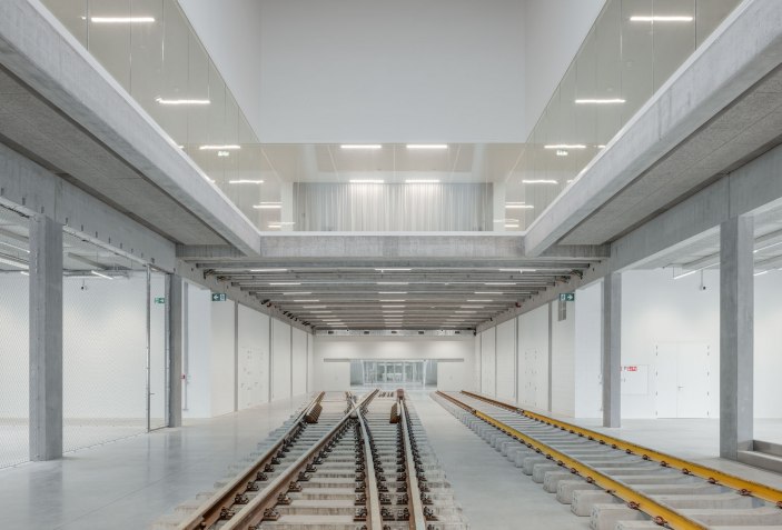 School for Belgian railway infrastructure. Infrabel Academy by Atelier ...