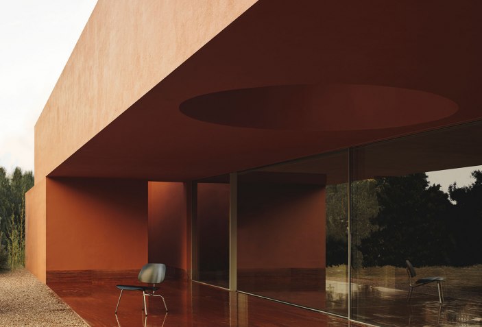 La belleza de los olivos y el color terracota de la tierra. Casa en los ...